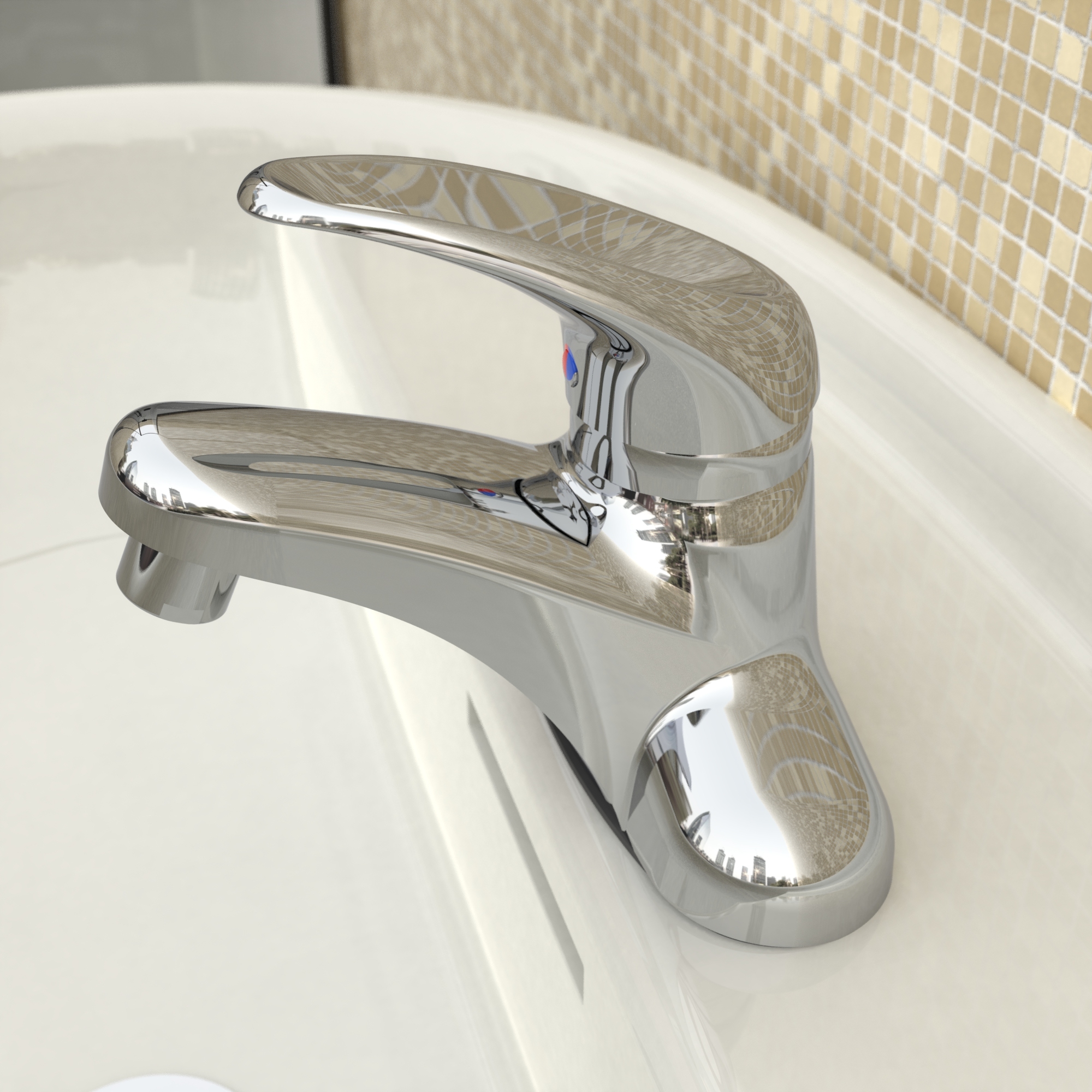 Lavatory Sink Faucet with Volume Control | Belanger