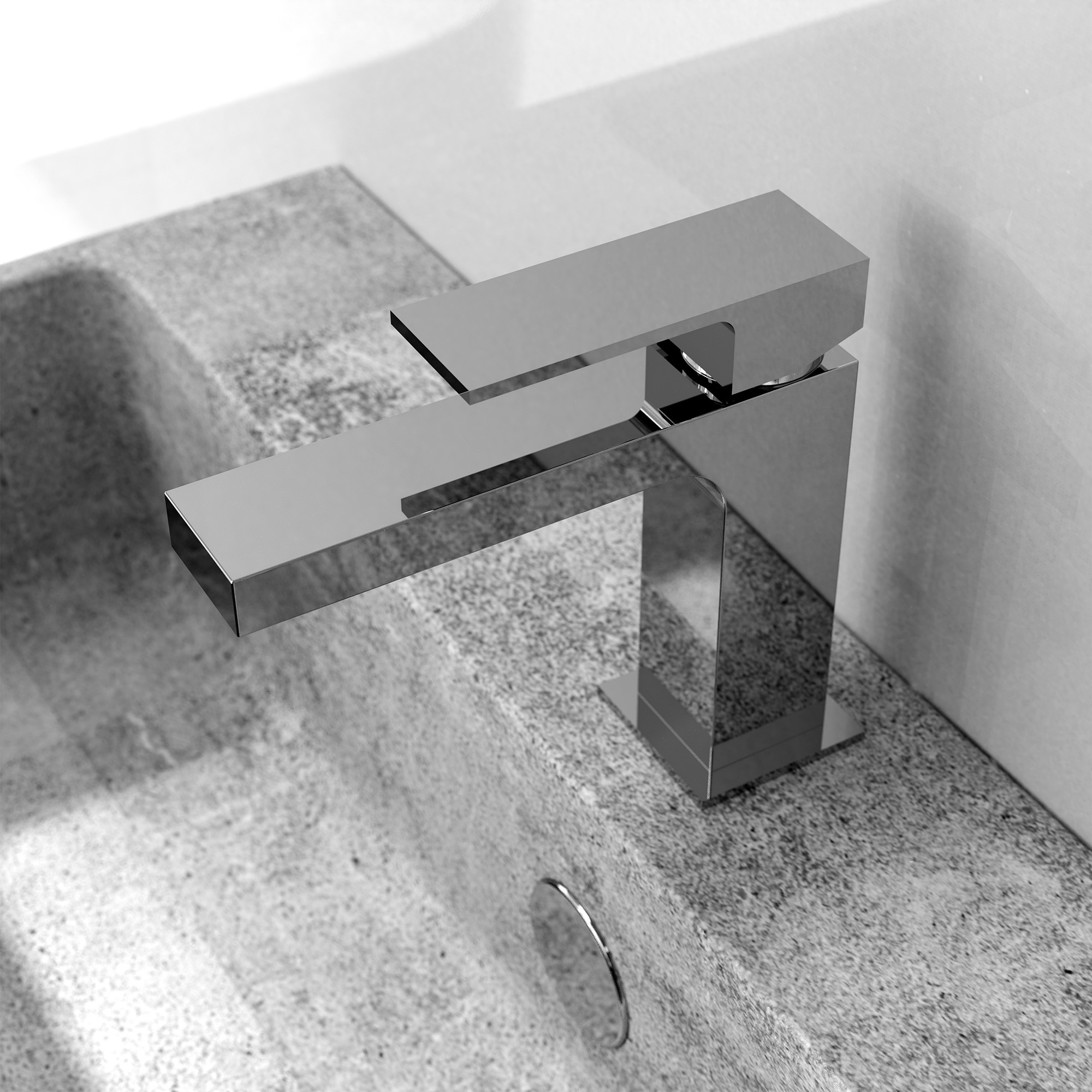 Lavatory Sink Faucet with Volume Control | Belanger