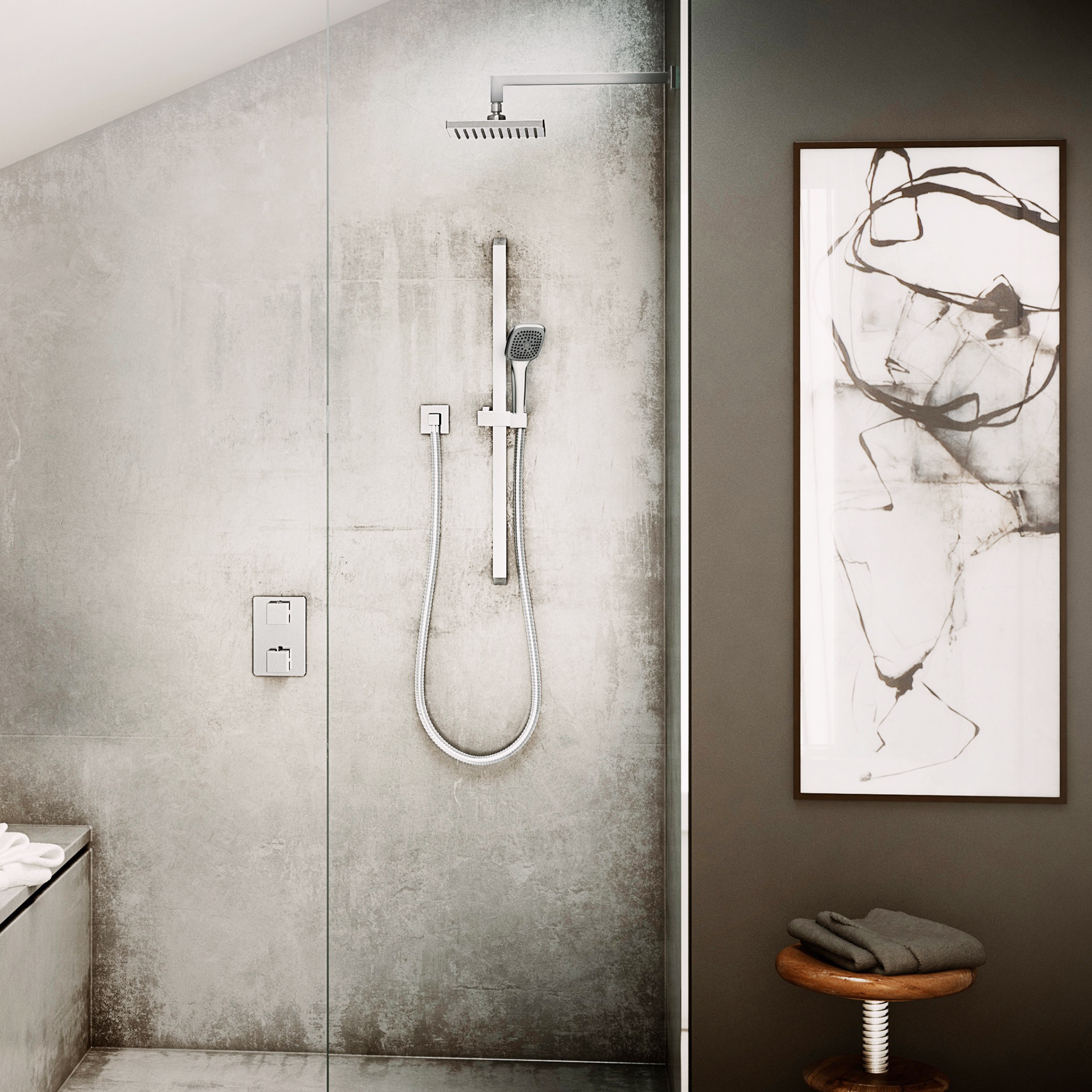 Kit: Shower Faucet – Complete model for Thermostatic… | Belanger