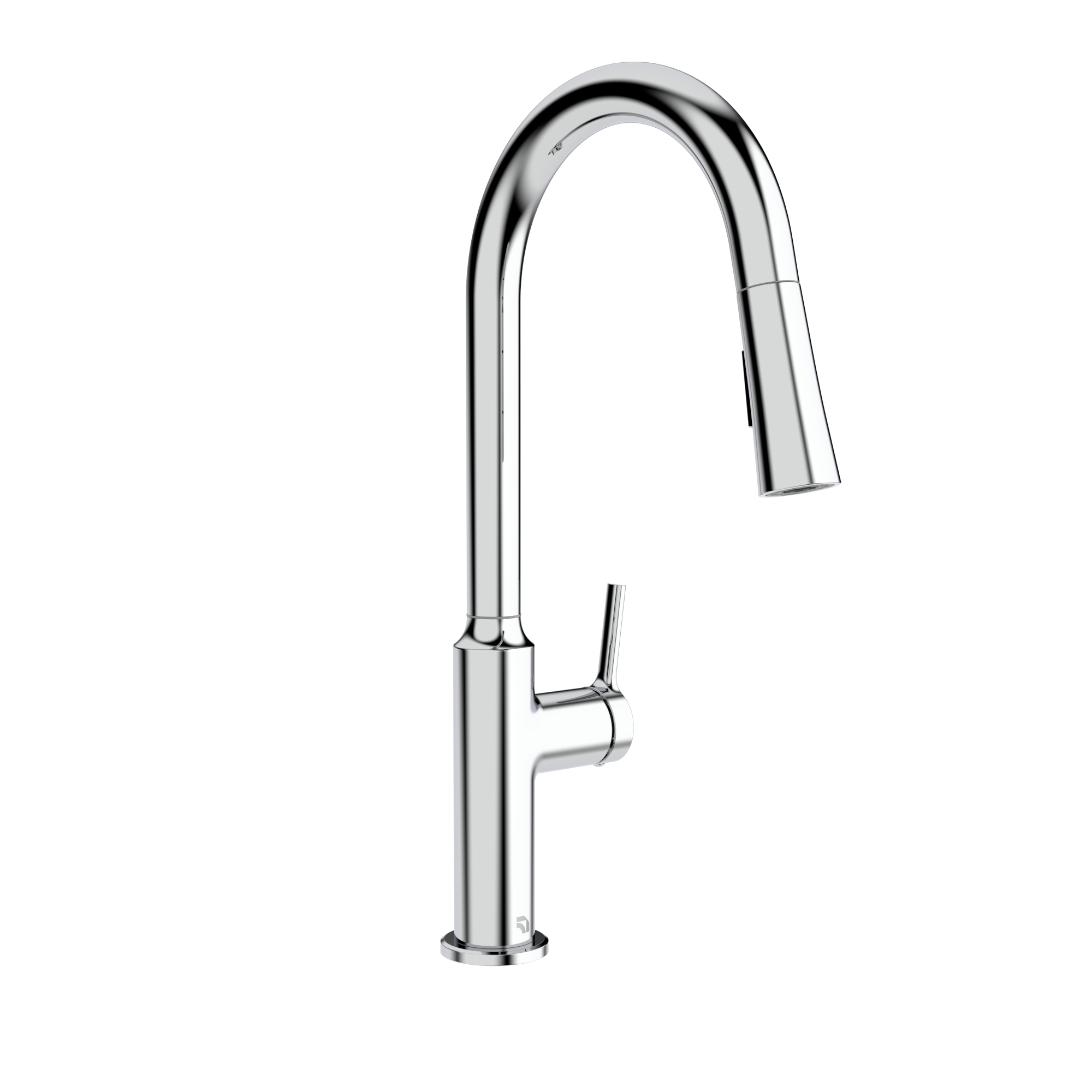Kitchen Sink Faucet with Swivel Pull-Down Spout | Belanger